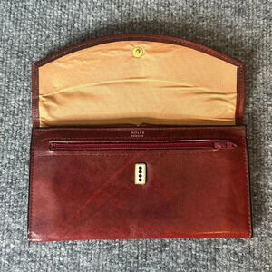 Rolfs | Bags | Vintage Rolfs Leather Wallet Womens Oxblood Red Leather ...